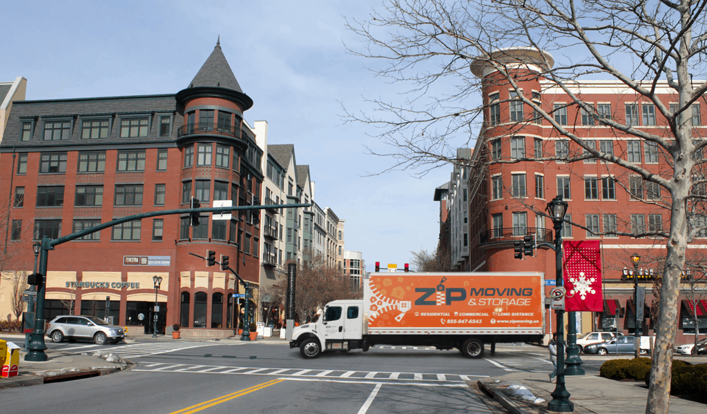 For local moves, Zip Moving and Storage uses 26-foot moving trucks