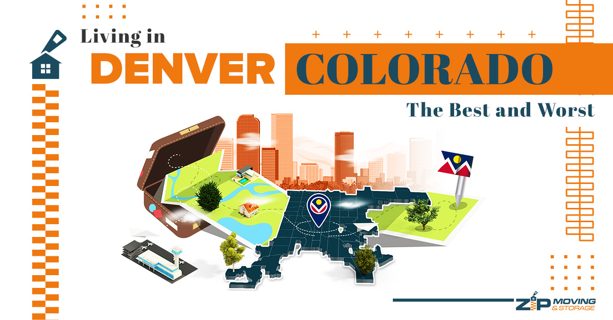 Living in Denver, Colorado | Zip Moving and Storage