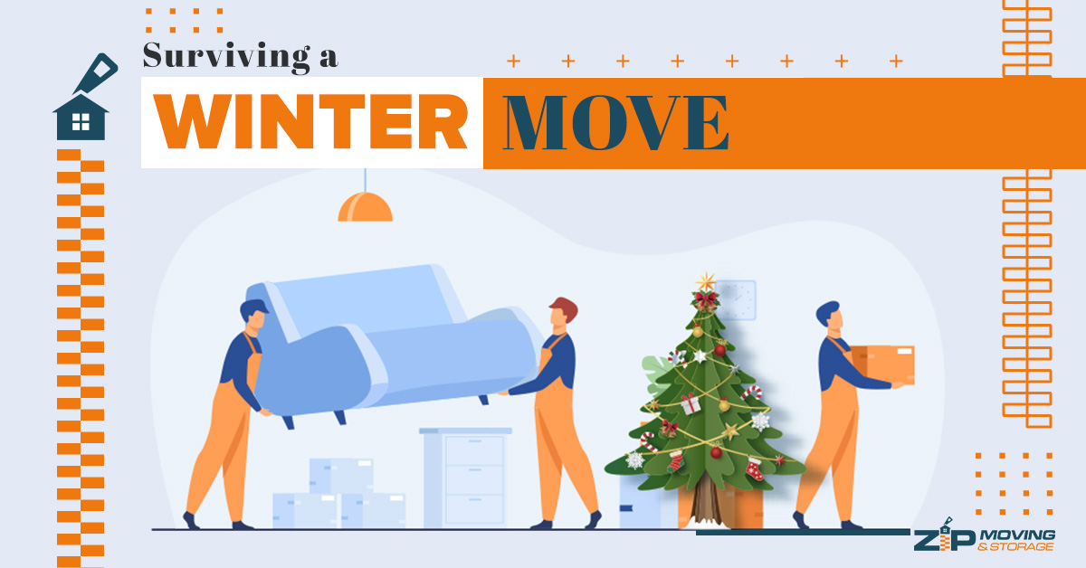 Surviving a Winter Move | Zip Moving and Storage