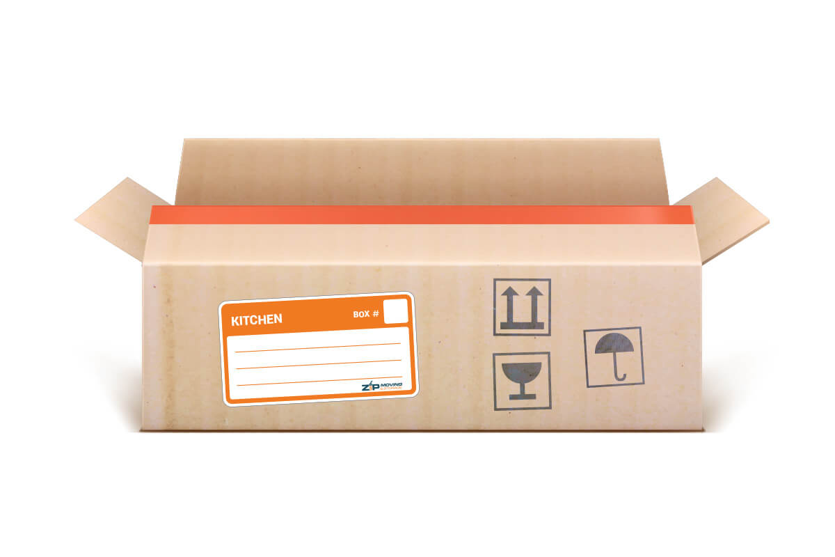 DIY free Printable Moving Labels | Zip Moving & Storage