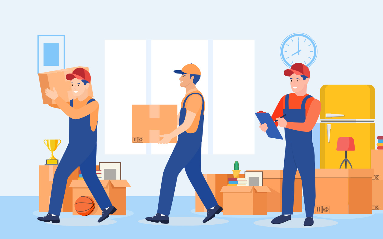 Moving the contents of a three bedroom apartment is an adventurous task ...