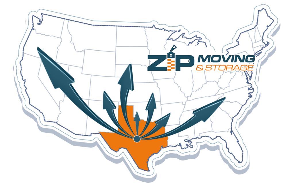 Long-distance Texas Movers: Houston, Dallas | Zip Moving and Storage