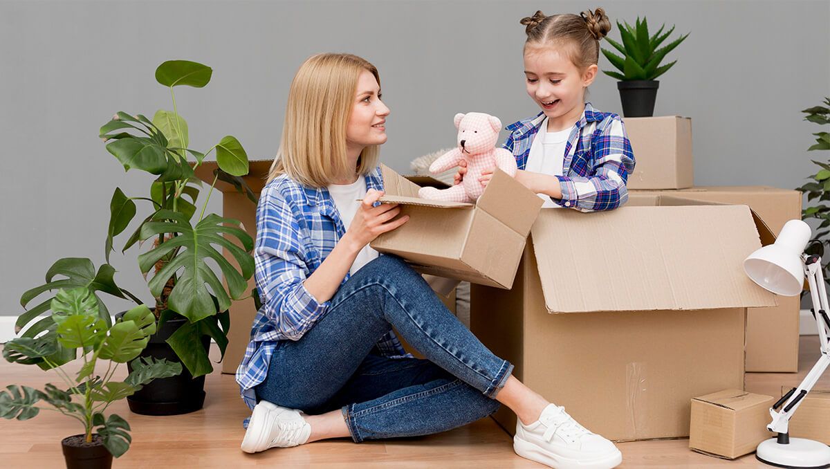 Moving as a single mum with kids