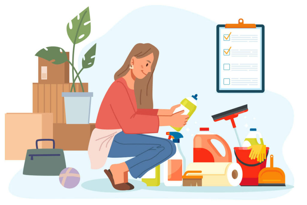 Pre-Move Cleaning: A Full Checklist | Zip Moving and Storage