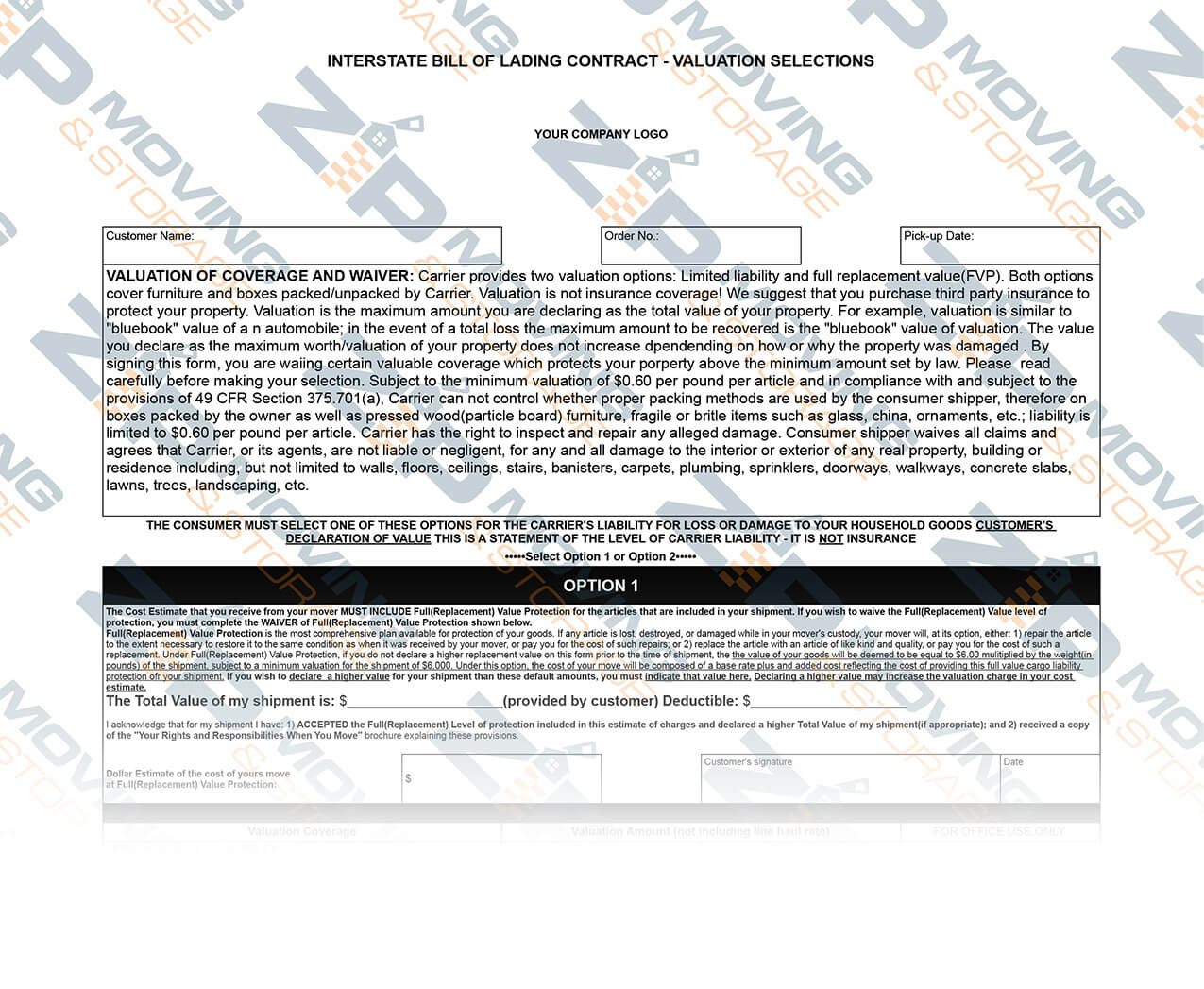 Essential Moving Paperwork and Contracts | Zip Moving and Storage